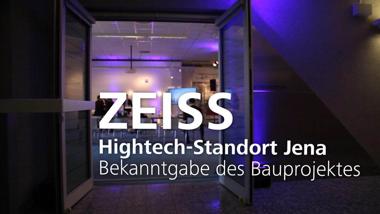 ZEISS Hightech-Standort Jena - Bauprojekt