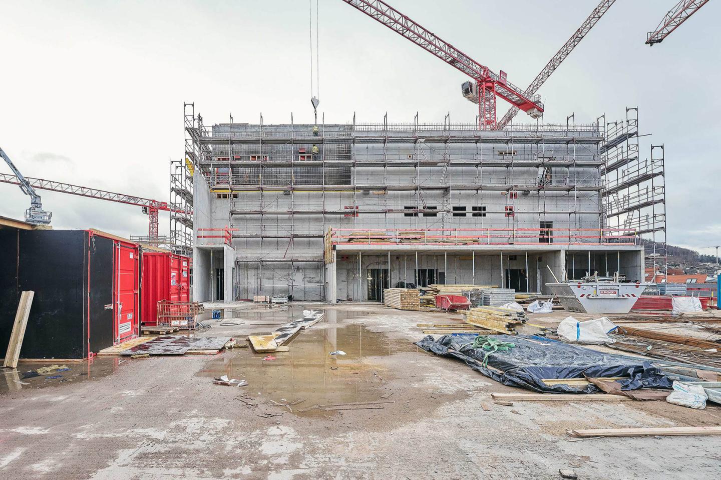 Baustellen-Update: 90 Prozent des Rohbaus abgeschlossen