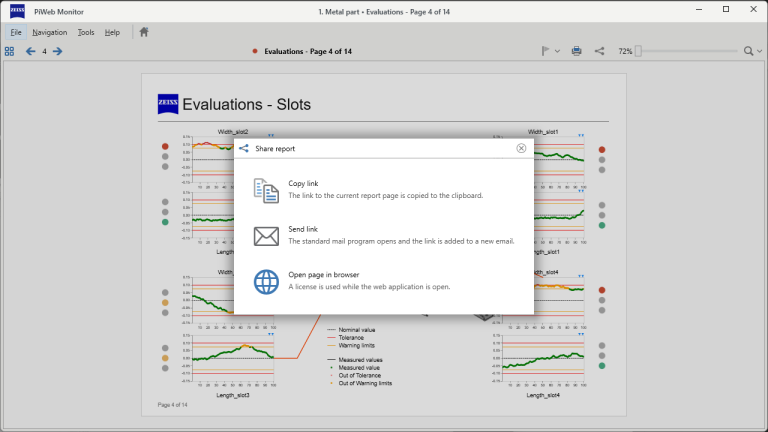 ZEISS PiWeb Release: Fokus auf Qualitätsdaten