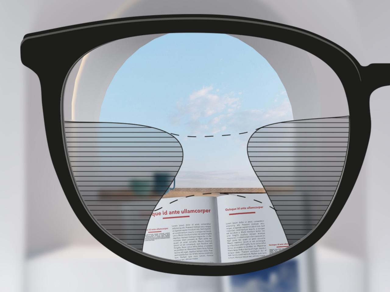 Finde DEINE optimalen Brillengläser.